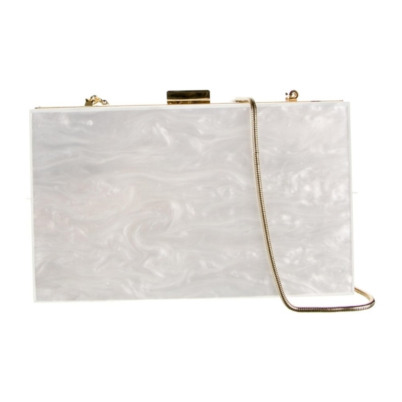 Rachel Zoe | Bags | Rachel Zoe Elegant White Clutch Bag | Poshmark